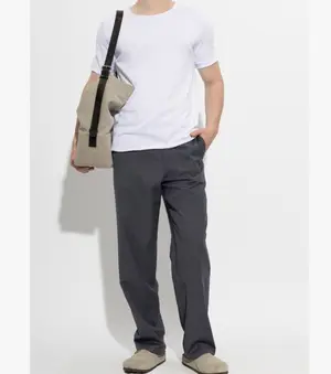 SAMSOE SAMSOE Casual Pants With Belt Loops