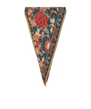 PIERRE-LOUIS MASCIA Floral-print Scarf