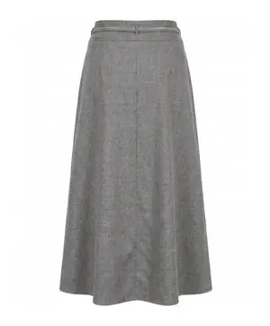 Peserico A-line Skirt With Detachable Belt