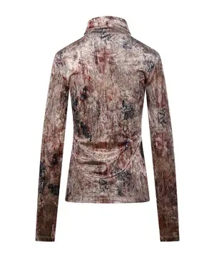 PIERRE-LOUIS MASCIA Long-sleeve High-neck T-shirt