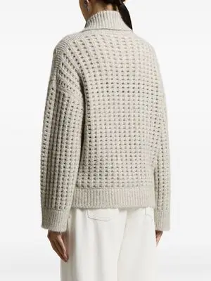 Peserico Sequin Embellished Zip-up Cardigan - No
