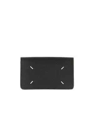 MAISON MARGIELA Four Stitches' Card Holder - Black