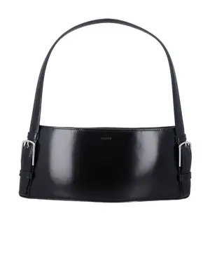 Coperni Ergonomic Buckle Shoulder Bag - Black