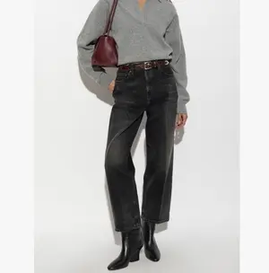 HAIKURE Belt Loop Jeans