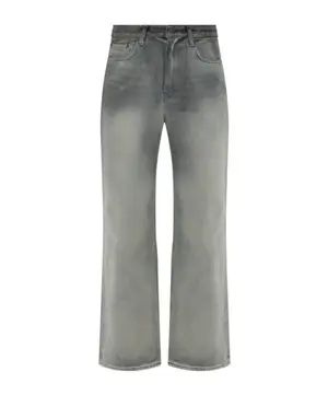 HAIKURE Belt Loop Jeans With Multiple Pockets - Gray