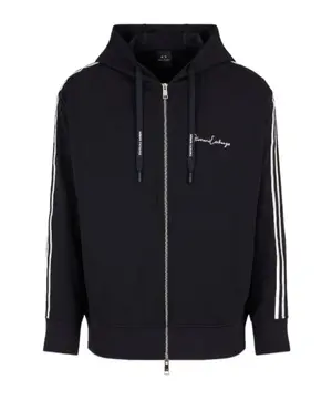Armani Exchange Signature Regular Fit Sweatshirt - Deep Navy