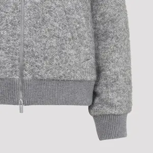 Peserico Sequined Zip Jacket - Gray