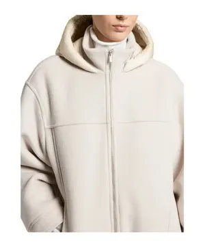 Peserico High Neck Hooded Jacket