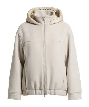 Peserico Long-sleeve Casual Jacket - White