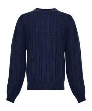A.p.c. Long-sleeved Sweater - Navy Blue