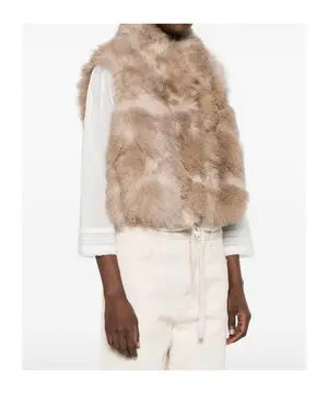 FORTE_FORTE Faux-fur Gilet