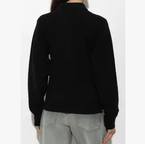 HAIKURE Collared Long-sleeved Knit Sweater