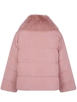 TWINSET Quilted Zippered Padded Jacket