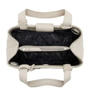 Armani Exchange Tote Shopping Bag With Coated Belts