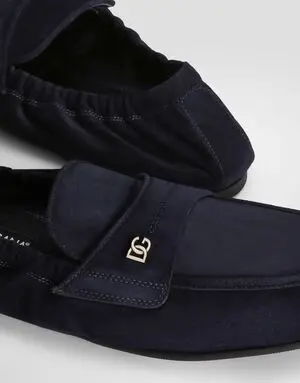 Dolce & Gabbana Dolce Gabbana Logo Strap Loafers