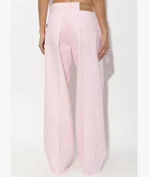 HAIKURE Belt Loop Wide Leg Jeans