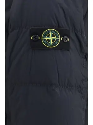 Stone Island Compass-badge High-neck Padded Jacket