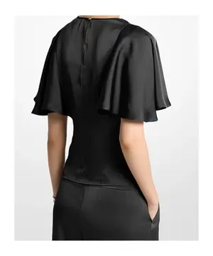 Michael Kors Flutter Sleeve Top