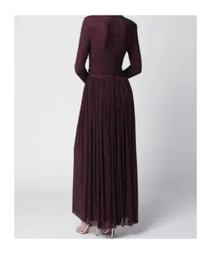 SELF-PORTRAIT Turtleneck Dress