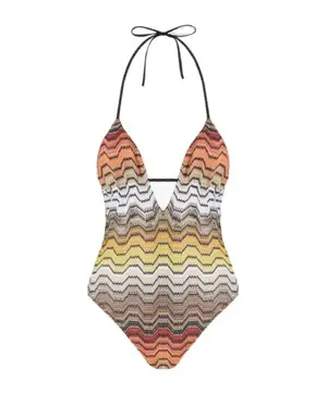 Missoni One-piece Swimsuit With Greek Motif