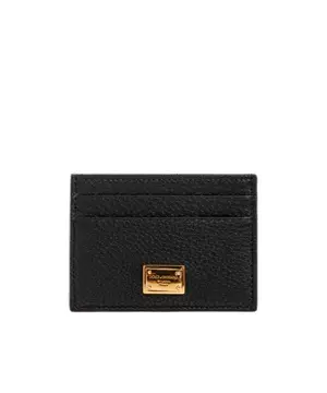 Dolce & Gabbana Logo Card Holder - Black