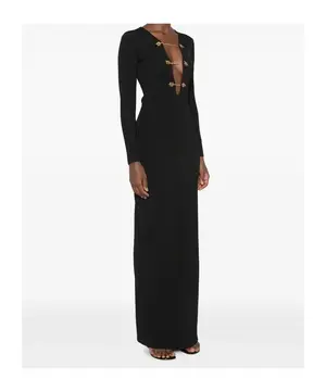 Elisabetta Franchi Long-sleeved Dress