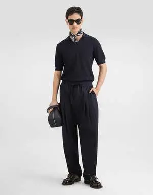 Dolce & Gabbana Cotton Poplin Jogging Trousers
