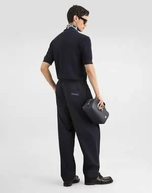 Dolce & Gabbana Cotton Poplin Jogging Trousers
