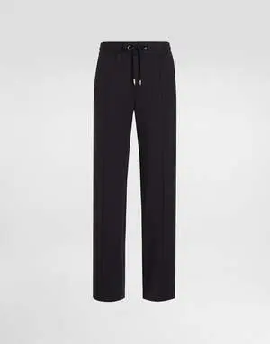Dolce & Gabbana Cotton Sweatpants - Blue