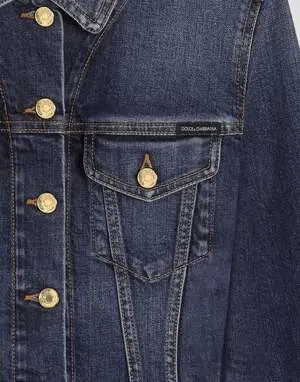 Dolce & Gabbana Single-breasted Denim Jacket