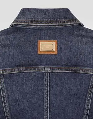 Dolce & Gabbana Single-breasted Denim Jacket