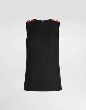 Dolce & Gabbana Fabric Top - Black