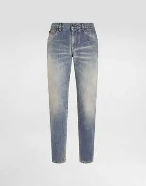 Dolce & Gabbana Denim Trousers - Multicolor