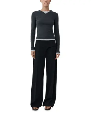 ST. AGNI Wide Leg Pants