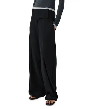 ST. AGNI Wide Leg Pants