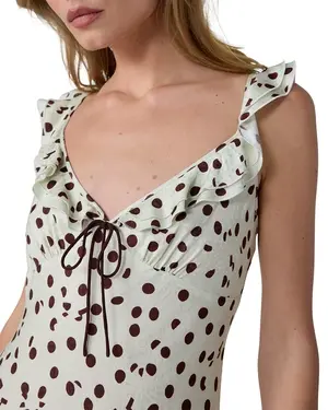 Diane Von Furstenberg Jules Ruffled Dress