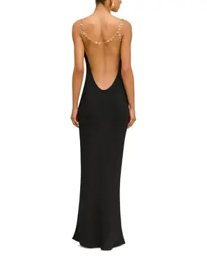Cult Gaia Macelyn Silk Gown