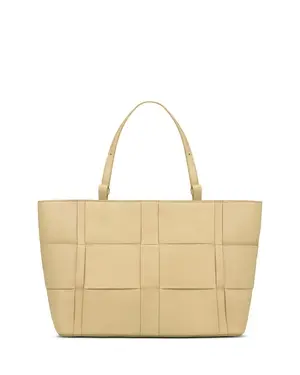 DEMELLIER The Florence Woven Leather Tote Bag
