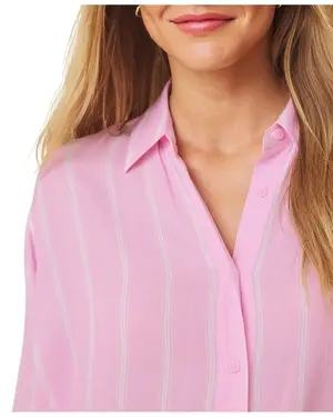Splendid Jaylei Stripe Button Front Shirt