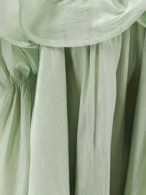 ACTUALEE Dress With Rouches