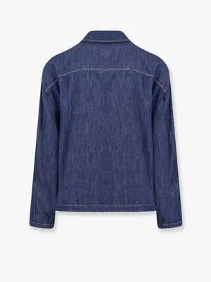 Loewe Embroidered Anagram Denim Jacket
