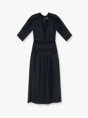 MARANT ETOILE Pamena Viscose And Linen Dress