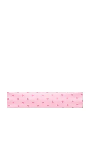 EMI JAY Inifinity Headband In Pink - Berry Dot