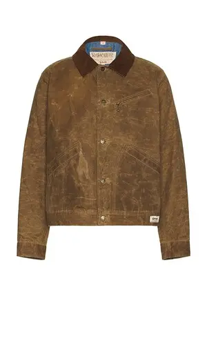 SCHOTT Waxed Cotton Mechanic Jacket