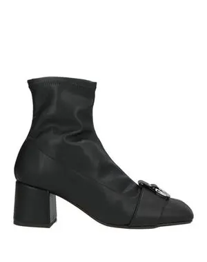 ANNA F. Ankle Boots Size Synthetic Material - Black