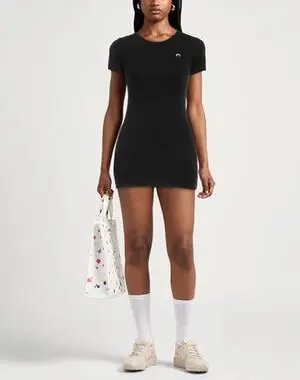 MARINE SERRE Cotton Jersey T-shirt Mini Dress