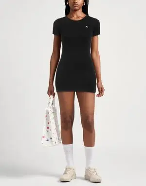 MARINE SERRE Cotton Jersey T-shirt Mini Dress
