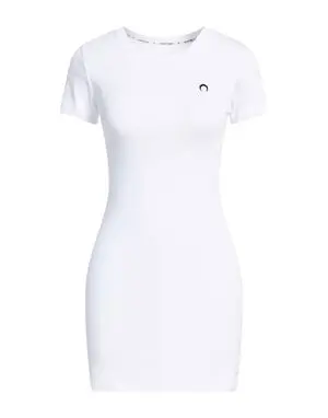 MARINE SERRE Cotton Jersey T-shirt Mini Dress