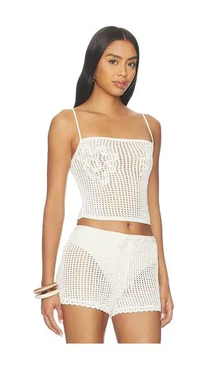 LOVERS AND FRIENDS Malu Pointelle Tank Top