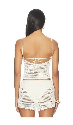 LOVERS AND FRIENDS Malu Pointelle Tank Top